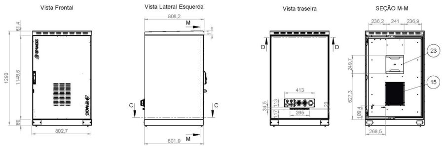 GP RACKS OUTDOOR DE PISO 24 E 44 US – GP Racks